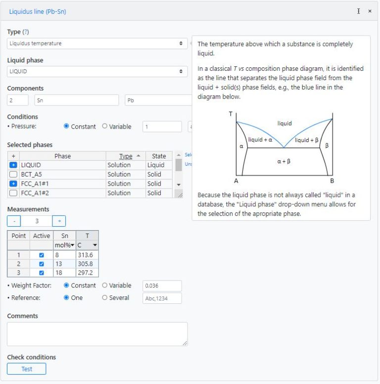 Calphad Optimizer - GTT-Technologies