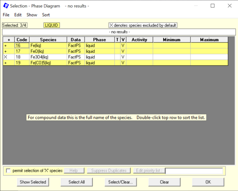 Constructing a Blast Furnace Diagram with FactSage - Part II - GTT-Technologies